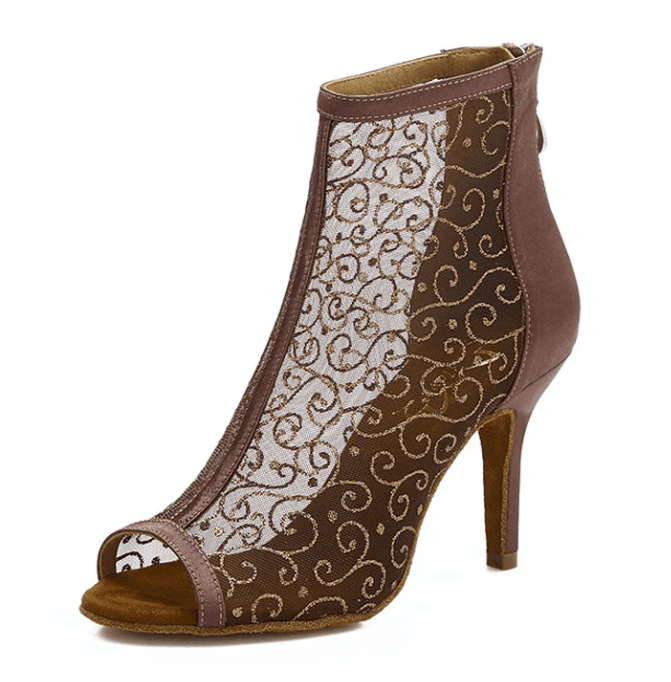 Salsa Boots Latin Bachata Performance Dance Shoes – TTdancewear