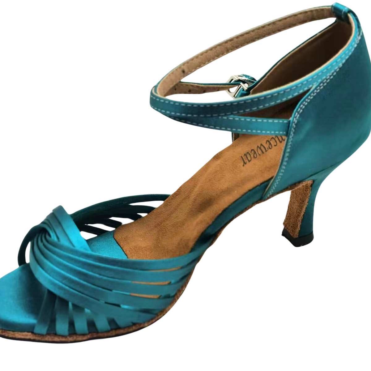 Best Shoes for Salsa Latin Dance Turquoise Color – TTdancewear