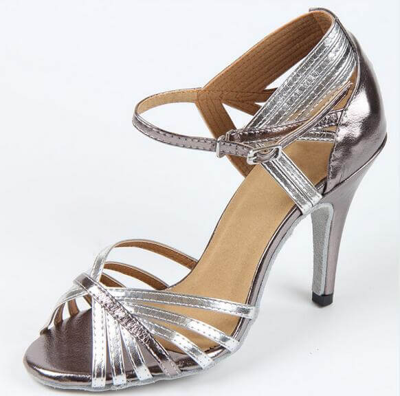 Ballroom Dance Shoes Latin Salsa Silver Dance Shoes – TTdancewear
